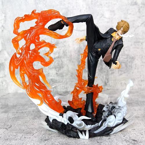 Jual action figure one piece diorama sanji tendangan api - Jakarta ...