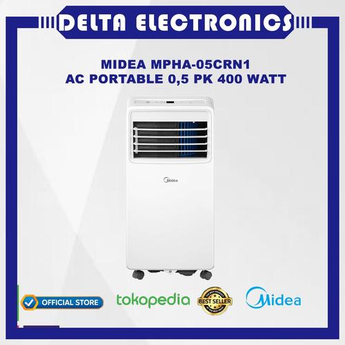 Promo Midea MPHA-05CRN2 AC Portable 0,5PK 400W R32 Unit Only Cicil 0% ...
