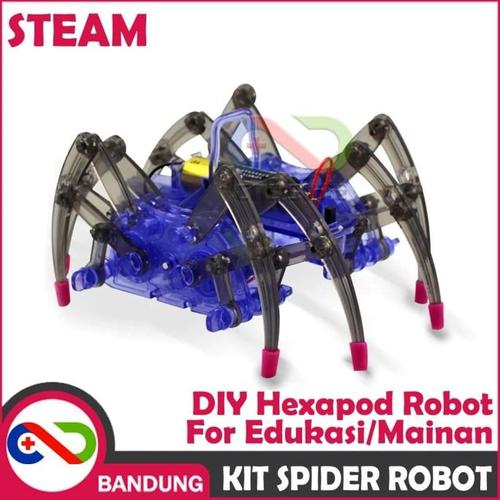 Jual ROBOT LABA LABA HEXAPOD ELECTRIC SPIDER ROBOT KIT DIY STEAM ...
