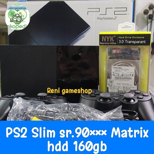 Jual PS2 SLIM SR.9XXX MATRIX HDD 160GB PAKET KOMPLIT - Jakarta Barat ...