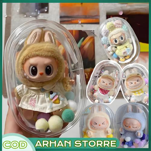 Jual (only bag)Premium PVC Pouch Keychain Pouch PVC Labubu V2/ upset ...