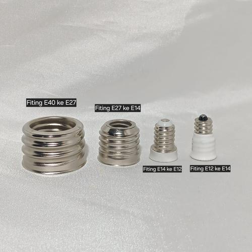 Jual Converter Lampu Fitting E40 ke E27/E27 ke E14/E14 ke E12/E12 ke E14 - Jakarta Pusat ...