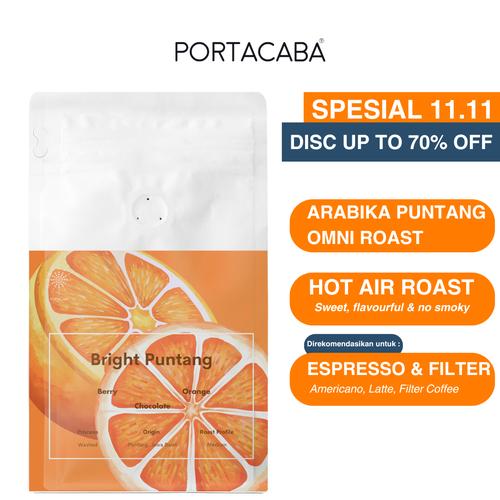 Promo Biji Kopi Bubuk Arabika Bright Puntang Arabica Coffee Beans ...