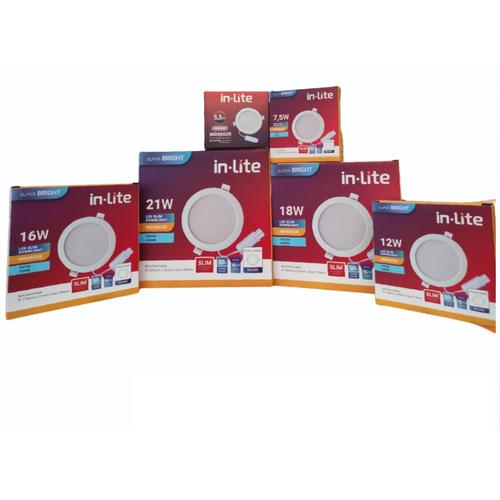 Jual LAMPU IN LITE LED PANEL COB SLIM INDS602R DOWNLIGHT LED PANEL ...