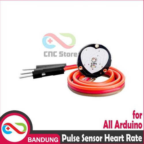 Jual PULSE SENSOR HEART RATE SENSOR PULSE ANALOG SENSOR FOR ARDUINO ...
