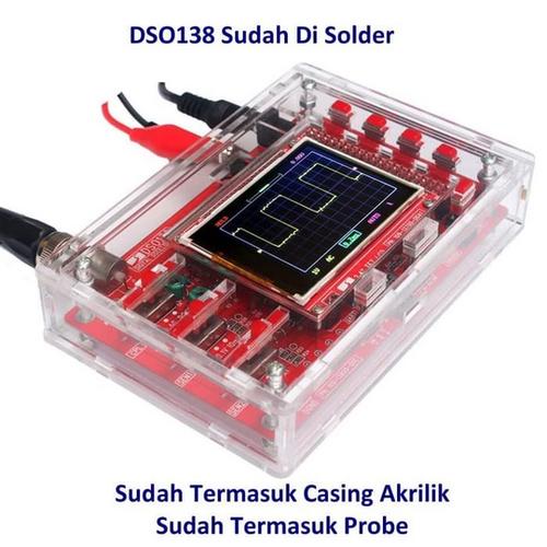 Jual Digital Oscilloscope DSO138 Sudah di Rakit Termasuk Casing Akrilik ...