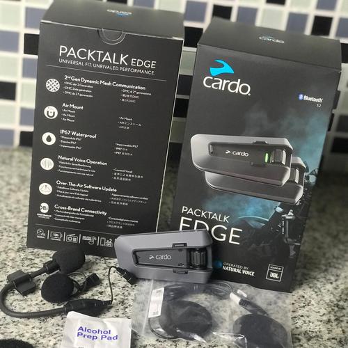 Jual Cardo Packtalk Edge JBL Single Intercom Cardo Packtalk Edge ...