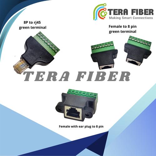 Jual Converter Adapter Connector Ethernet RJ45 Female to 8 Pin Terminal - F to 8P - Kota ...