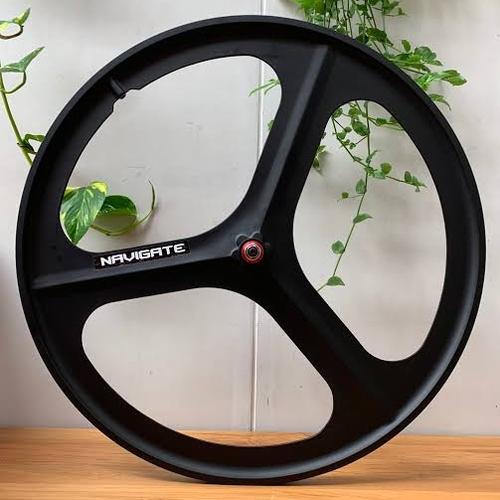 Jual wheelset navigate 3 spoke fixie - Navigate hitam - Kota Jambi ...