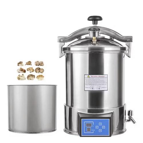 Jual Portabel Digital Autoclave 18 Liter jamur kecil untuk budidaya ...