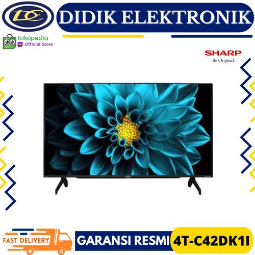 Promo Tv SHARP 4T-C42DK1I 42 Inch Smart Tv UHD 4K Android Cicil 0% 3x ...