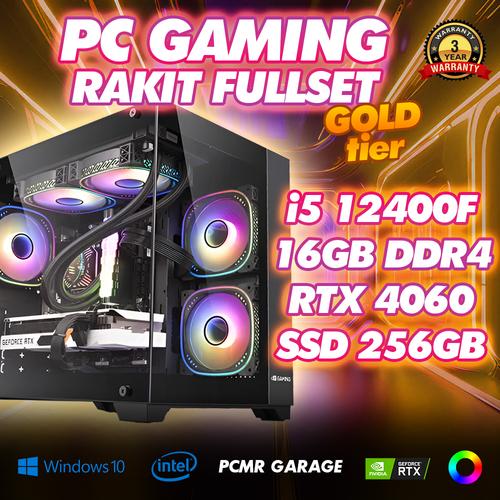 Jual PC Rakitan Gaming Fullset SILVER TIER : Core i5 12400F + VGA RTX ...