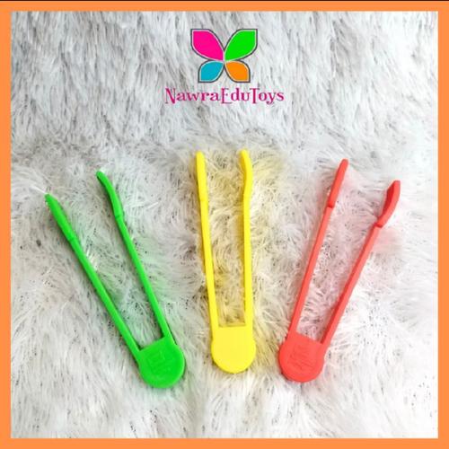 Jual TWEEZER BESAR pinset plastik anak montessori - BESAR KUNING - Kota ...