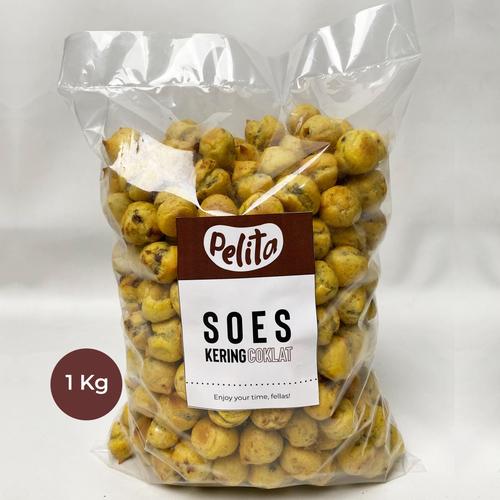 Jual Soes Coklat 250g/500g/1kg halal Kue Sus Kering Isi soes coklat ...