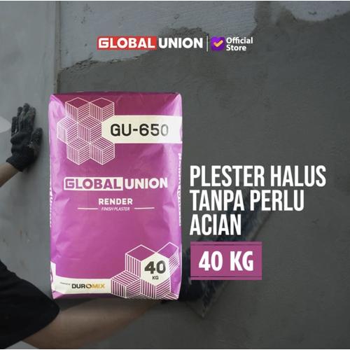 Jual Semen Mortar Render Plester Halus Acian GU 650 Uk. 40 Kg Global ...