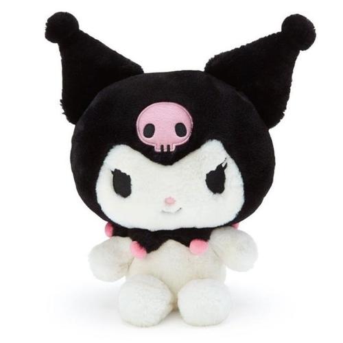 Jual new Boneka Kuromi Hitam Putih Polos Sanrieo Ukuran 25 cm Untuk ...