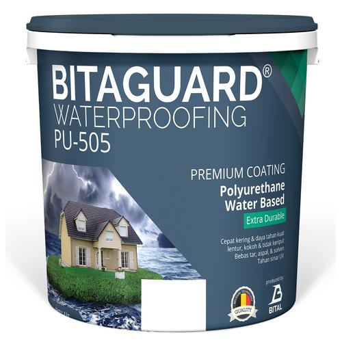 Promo cat anti bocor premium Bitaguard pu 505 4kg - Putih - Kab ...