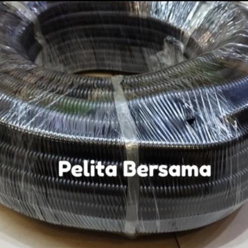Jual Flexibel Conduit PVC Belah 10mm Hitam / Flexible PVC Belah 10mm ...