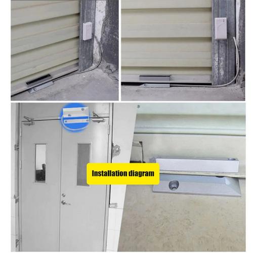 Jual Alarm Magnetik Pintu Rolling Gate Rolling Door Magnetic Contact ...