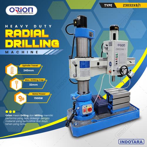 Promo Mesin Bor Duduk Orion Radial Drilling Machine Z3032X8/1 Cicil 0% ...