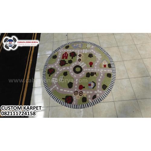 Jual KARPET BULAT ANIMASI | KARPET BULAT MOTIF ANAK-ANAK | KARPET ...