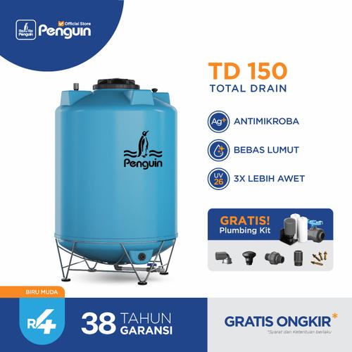 Promo Penguin TD-150 1500 Liter Toren Tandon Tangki Air Total Drain ...
