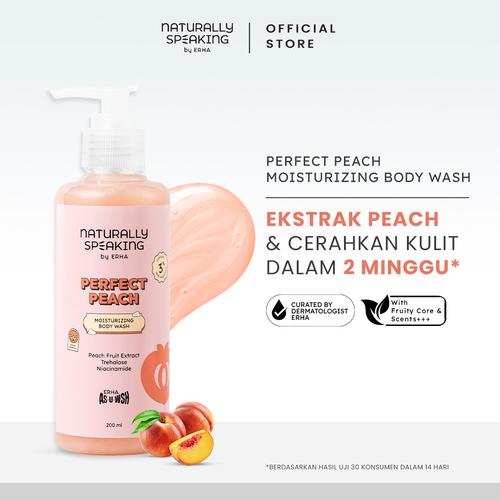 Promo Naturally Speaking - Perfect Peach Moisturizing Body Wash 200ml ...