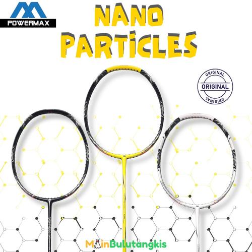 Jual Raket Badminton Powermax Nano Particles 1000 Original - WHITE ...
