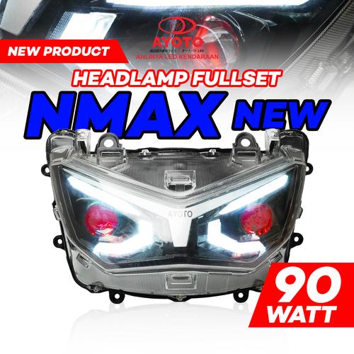 Promo FULL SET HEADLAMP NEW NMAX PLUG AND PLAY 90 WATT DOUBLE BILED ...