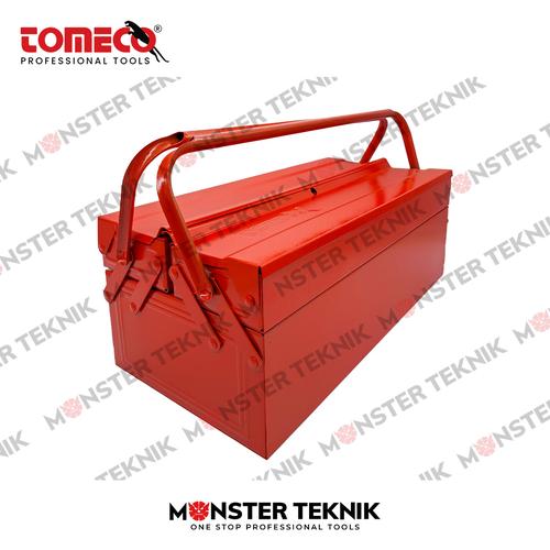 Jual Tool Box 2 Susun Besi Tomeco XTB 125 Toolbox 430x160x200mm Kotak ...