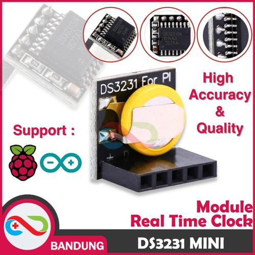 Jual DS3231 MINI RTC RASPBERRY PI ARDUINO REAL TIME CLOCK MODULE - Kota ... Jual DS3231 MINI RTC RASPBERRY PI ARDUINO REAL TIME CLOCK MODULE - Kota ...