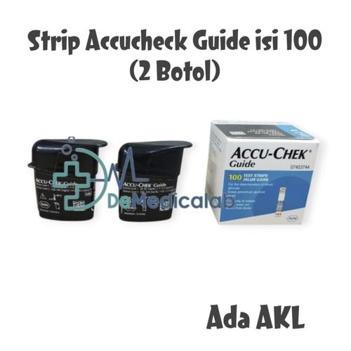 Jual Strip AccuCheck Guide - Refill Test Strip Accu Check Guide - isi ...
