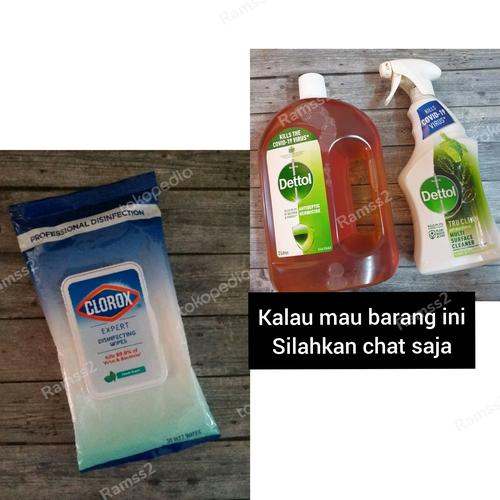 Jual Clorox Expert Disinfecting Wipes Tissue Singapore - Jakarta Pusat ...
