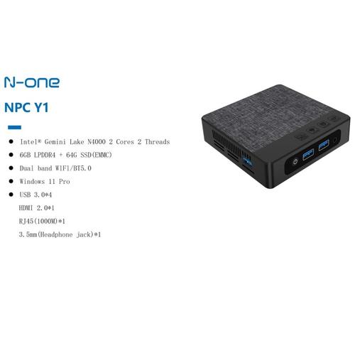 Jual Mini PC N One NPC Y1 Intel Gemini Lake N4000 6GB/64GB Windows 11 Pro - Jakarta Barat - MINI ...