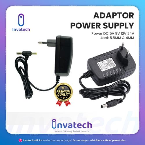 Jual Power Supply Adaptor DC 5V / 9V / 12V / 24V Adaptor Universal 12V ...
