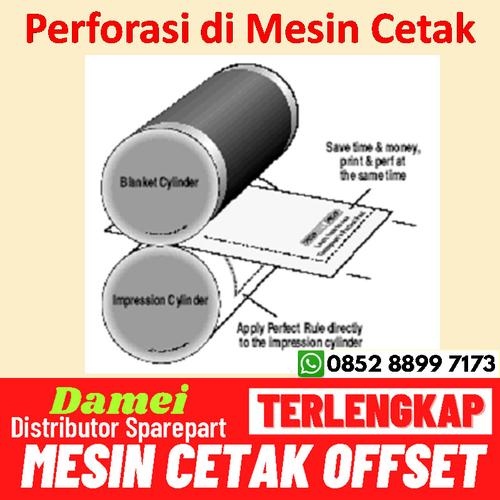 Jual Perforasi Mesin Cetak Offset Perforator Offset-Perf-Center Thomson ...