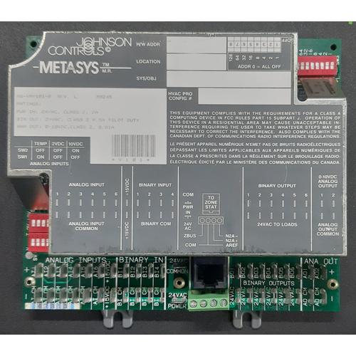 Jual AS-VAV101-0 Johnson Controls Metasys Controller Variable Air ...