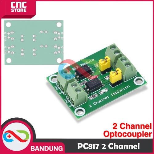 Jual PC817 2 CHANNEL 2CH OPTOCOUPLER OPTO COUPLER ISOLATION BOARD ...