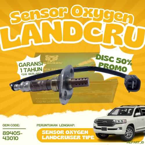 Jual SENSOR OKSIGEN SENSOR OXYGEN LANDCRUISER TIPE ASLI MCQUEEN OEM ...