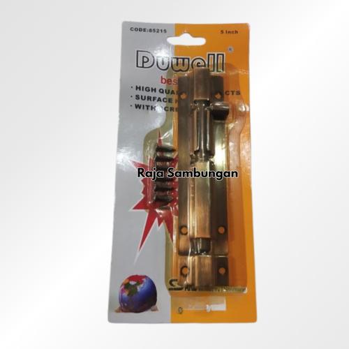 Jual Grendel 5 Inch Besi Kuning Slot Selot Gerendel Pintu Jendela Kunci ...