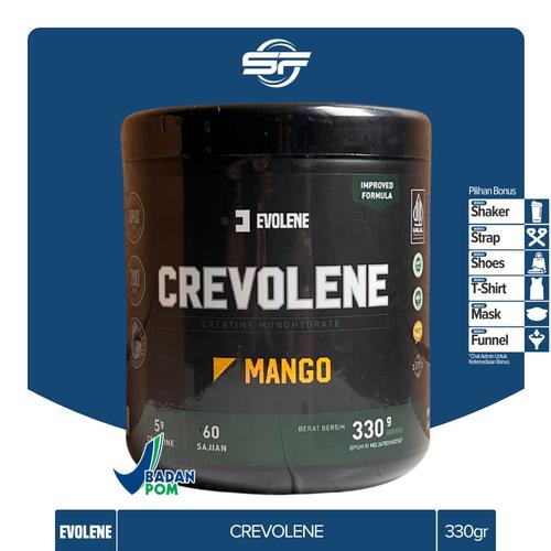 Jual Evolene Crevolene Creatine 330 gram 60 Serving - Grape - Jakarta ...