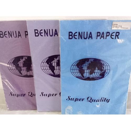 Jual Kertas Karton Ukuran A4 Benua 150gsm - 20 Sheet / Lembar - Biru ...