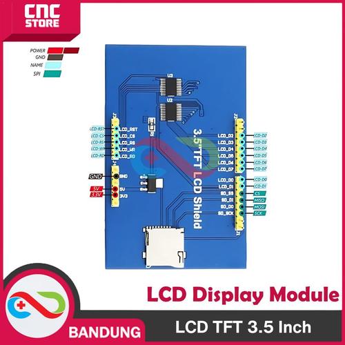 Jual LCD Display Module 3.5 inch TFT Module Tampilan for UNO R3 ...