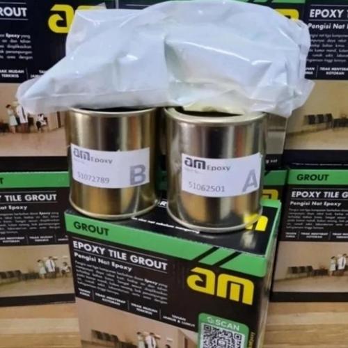 Jual SEMEN NAT KERAMIK / AM 55 EPOXY TILE GROUT / NAT KOLAM RENANG ...