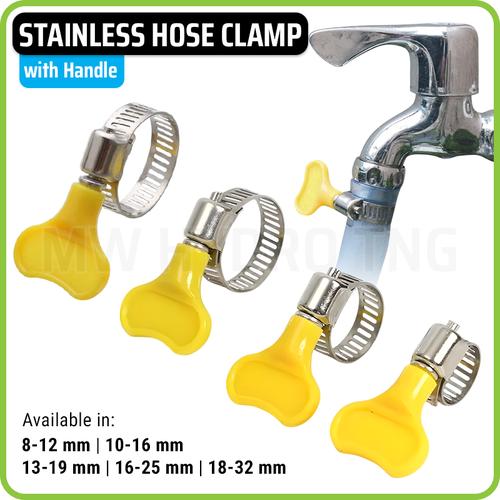 Jual Stainless Steel Hose Clamp with Handle | Klem Selang dengan Kuping ...