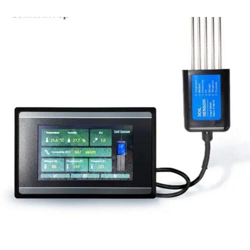 Jual Temperature Humidity EC PH NPK Sensor with HMI touch screen ...