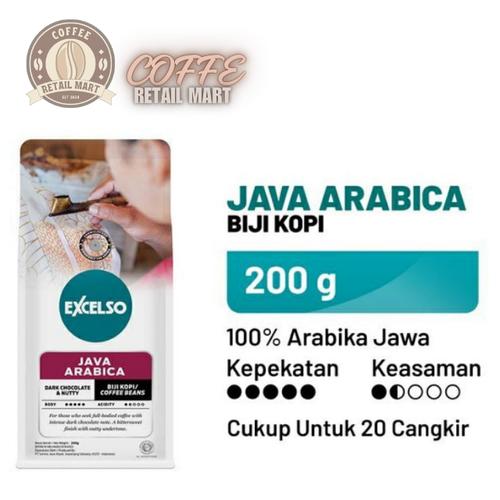 Jual Excelso Kopi Java Arabica Biji 200G - Jakarta Selatan - Coffe Retail Mart | Tokopedia