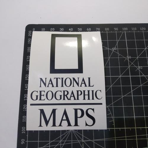 Jual stiker cutting national geographic maps - Kota Depok ...