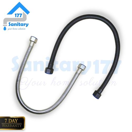 Jual Selang hitam 40cm stainless 330H-Fleksibel sambungan closet 40 ...