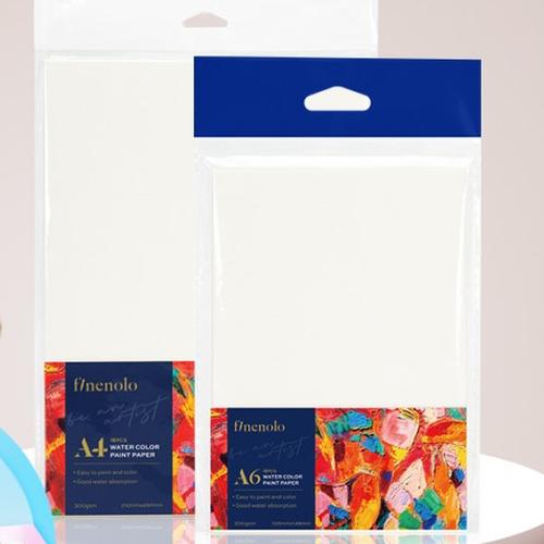 Jual Deli Watercolor Paper Kertas Cat Air Kertas Gambar Canvas 300GSM ...